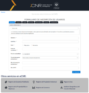 Ventanilla Virtual CNR