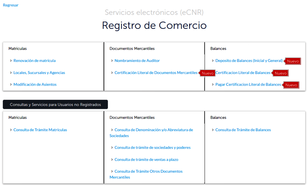 Ventanilla Virtual CNR