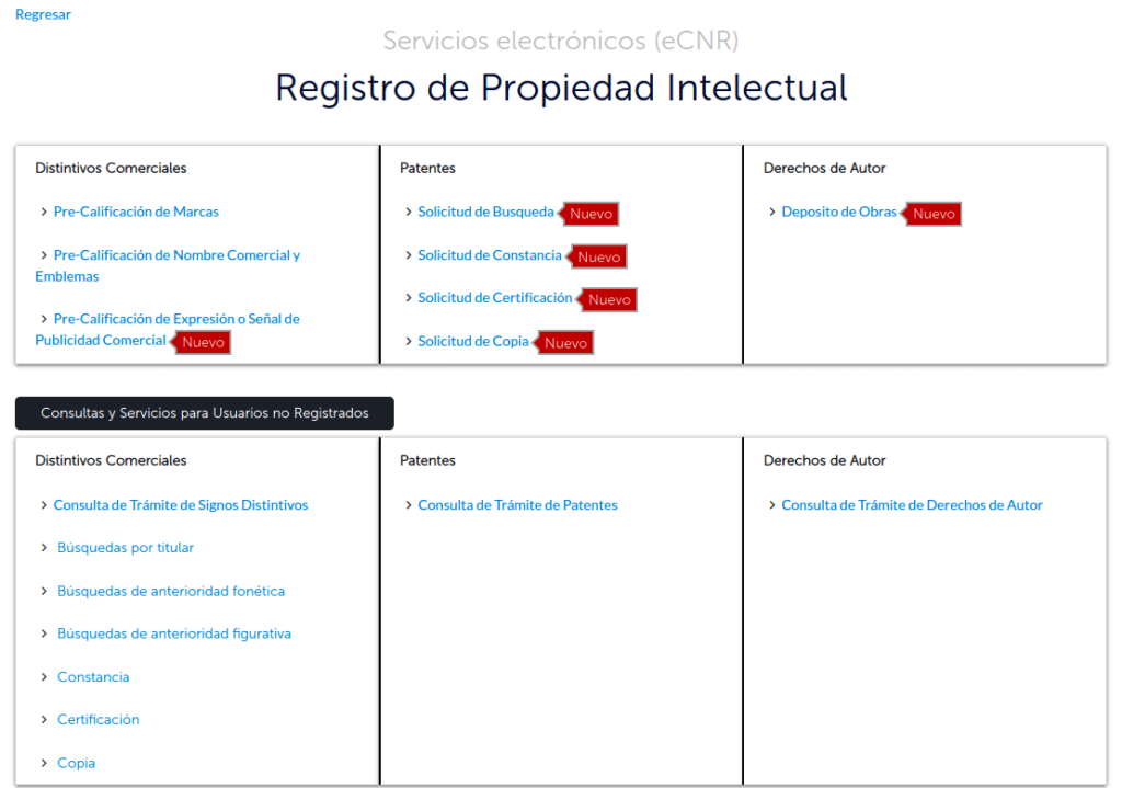 Ventanilla Virtual CNR